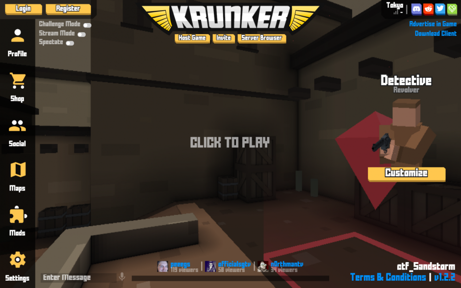 Krunker.ioのプレイ方法＆アカウント作成方法！GUESTのままではもったいない…!?｜KrunkerJP