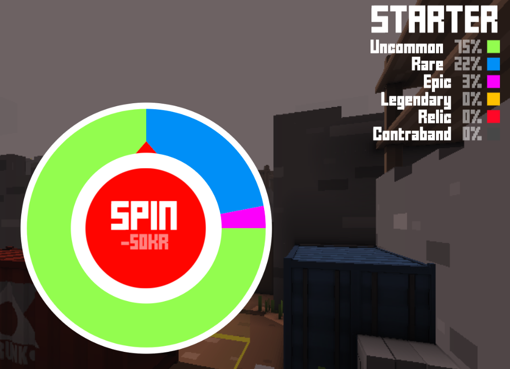 【Krunker.io】Shopについて徹底解説！スキンを手に入れる為にスピンを回してみよう！｜KrunkerJP