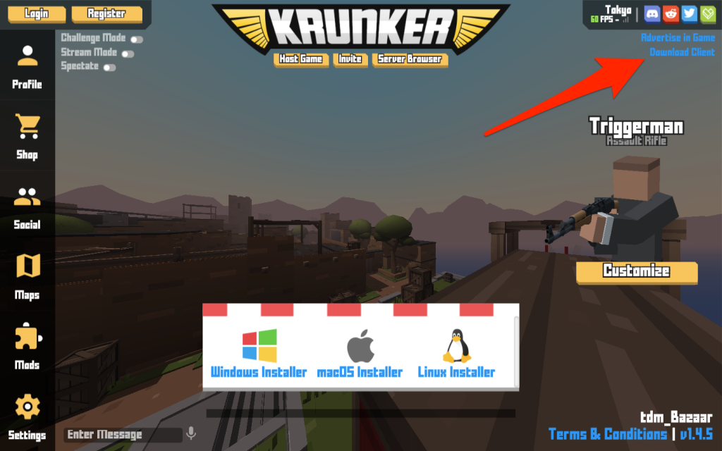【Krunker.io】最新アップデート情報（Version 1.4.5）：日本語まとめ｜KrunkerJP